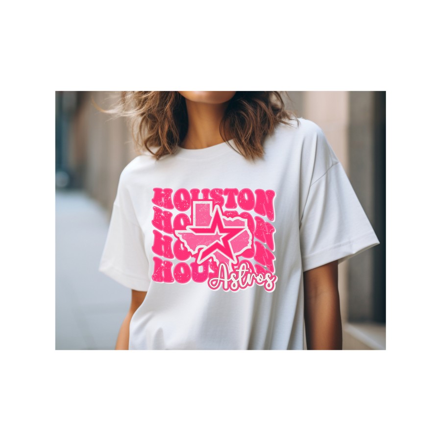 Houston Team Sports DTF transfers – Print2Press DTF Boutique